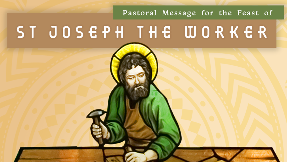 Saint Joseph The Worker Logo Feast Of St. Joseph The Worker, May 1,