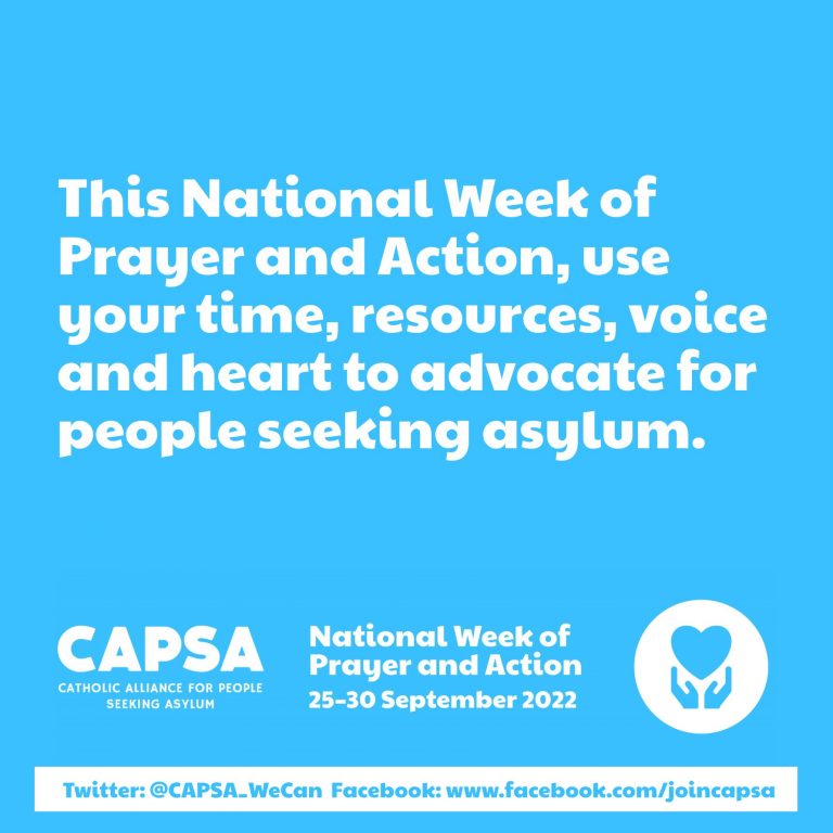 CAPSA - National Week of Prayer and Action - Office For Justice, Ecology and Peace